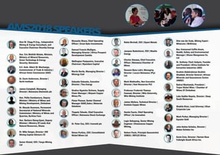 African Mining Summit 2019 Launch Brochure | PPT