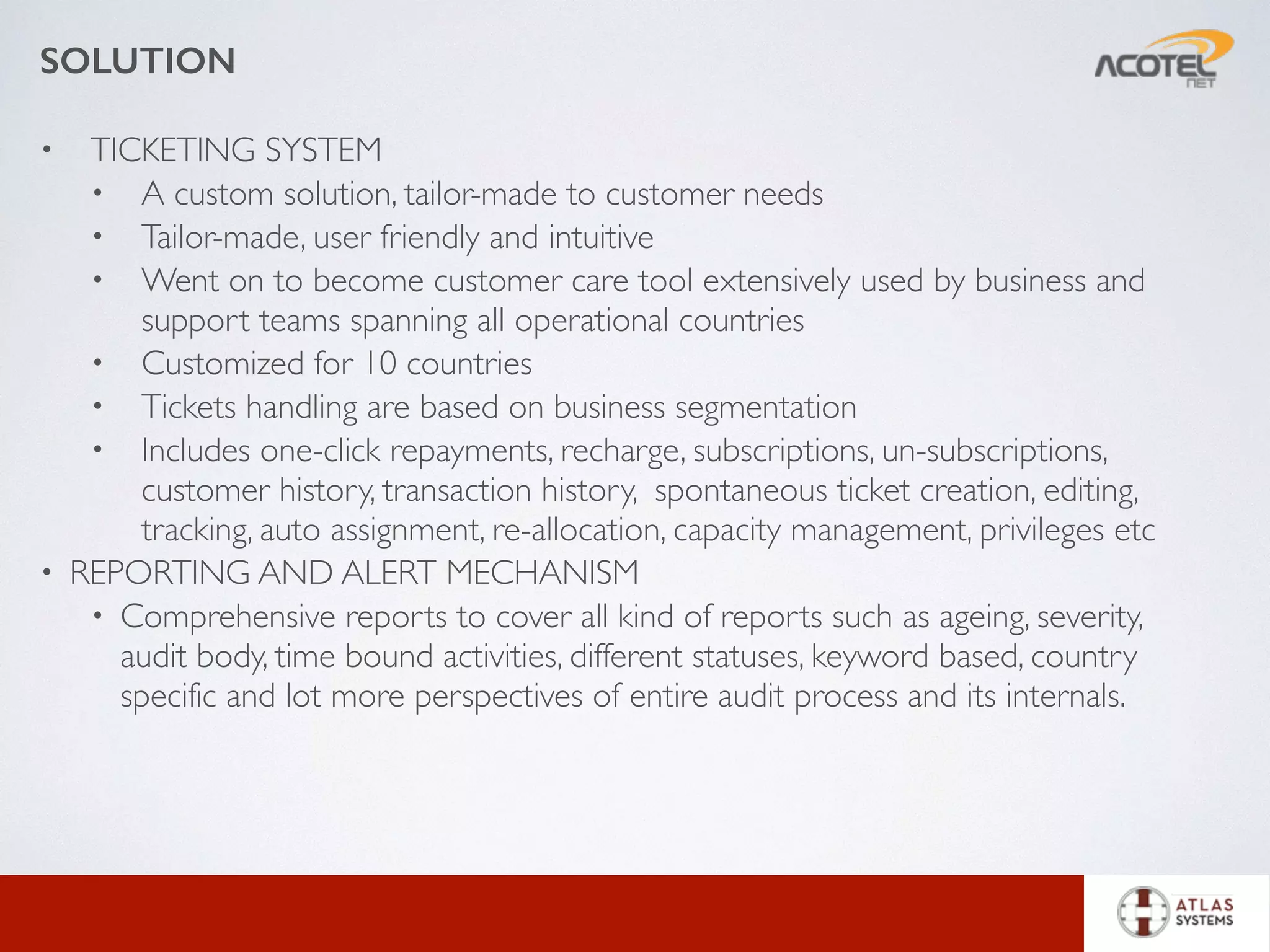 AMS Audit tool | PPT