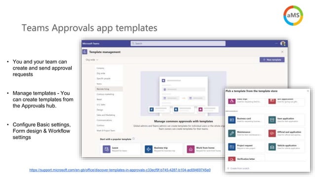 Working with templates in Microsoft 365 aMS Berlin 2022 | PPT