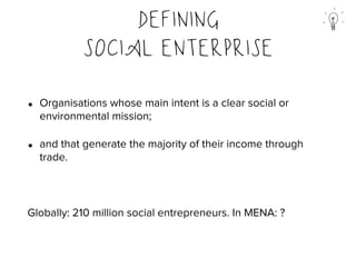 Social enterprise, gender and the Syria conflict | PPT