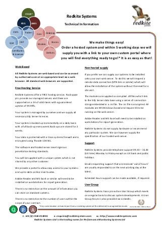 Redkite Asset Management Brochure | PDF | Web Development | Internet