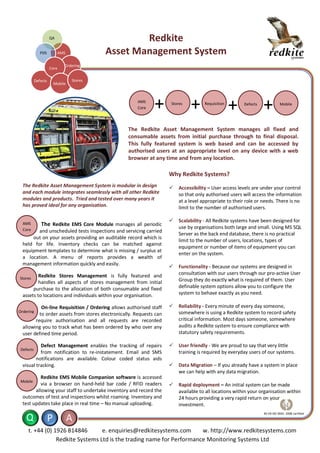 Redkite Asset Management Brochure | PDF | Web Development | Internet