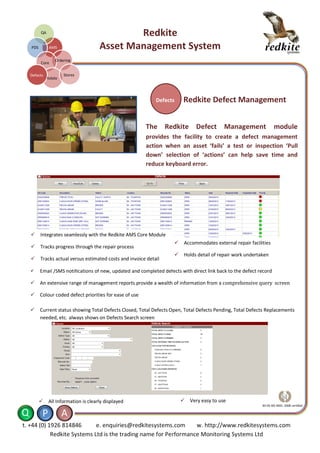 Redkite Asset Management Brochure | PDF | Web Development | Internet