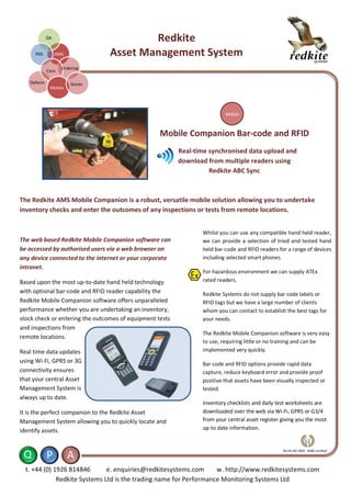 Redkite Asset Management Brochure | PDF | Web Development | Internet