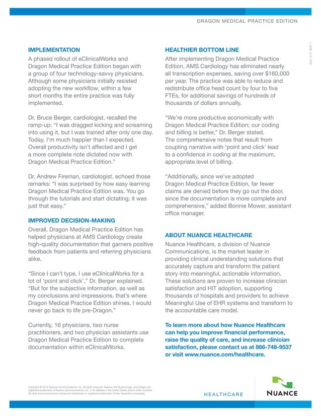 Ams Cardiology Case Study | PDF