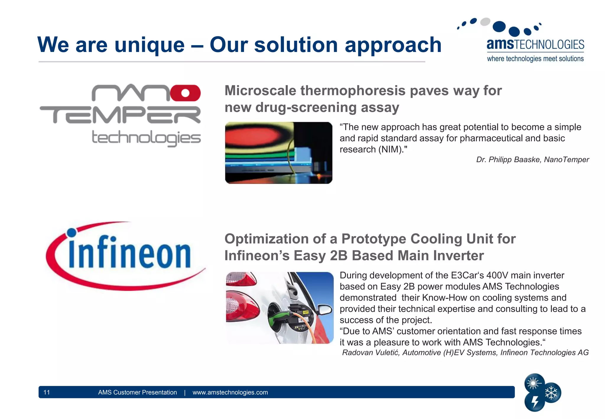 AMS Technologies Company Presentation | PDF