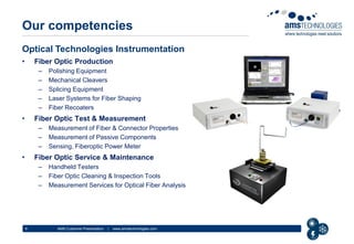 AMS Technologies Company Presentation | PDF