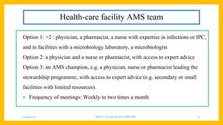 OVERVIEW OF ANTIMICROBIAL STEWARDSHIP | PPTX