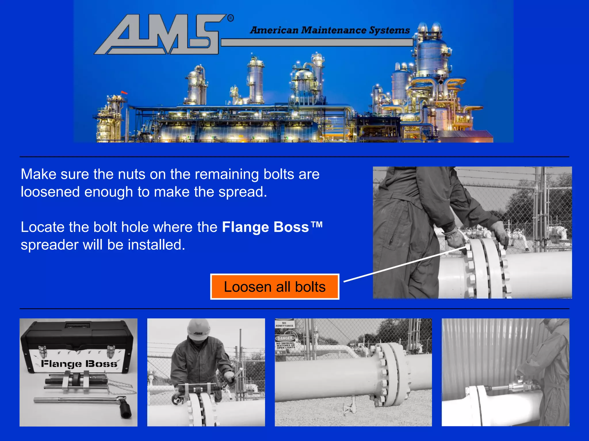 AMS® FLANGE BOSS™ Procedures | PDF