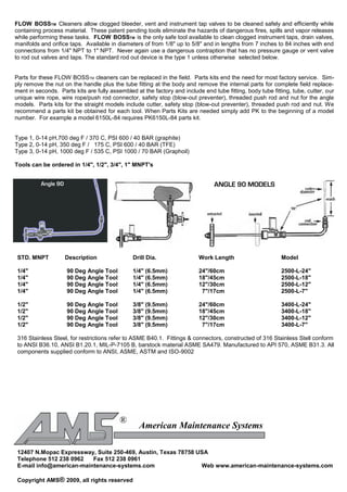 AMS® FLOW BOSS™ Brochure | PDF