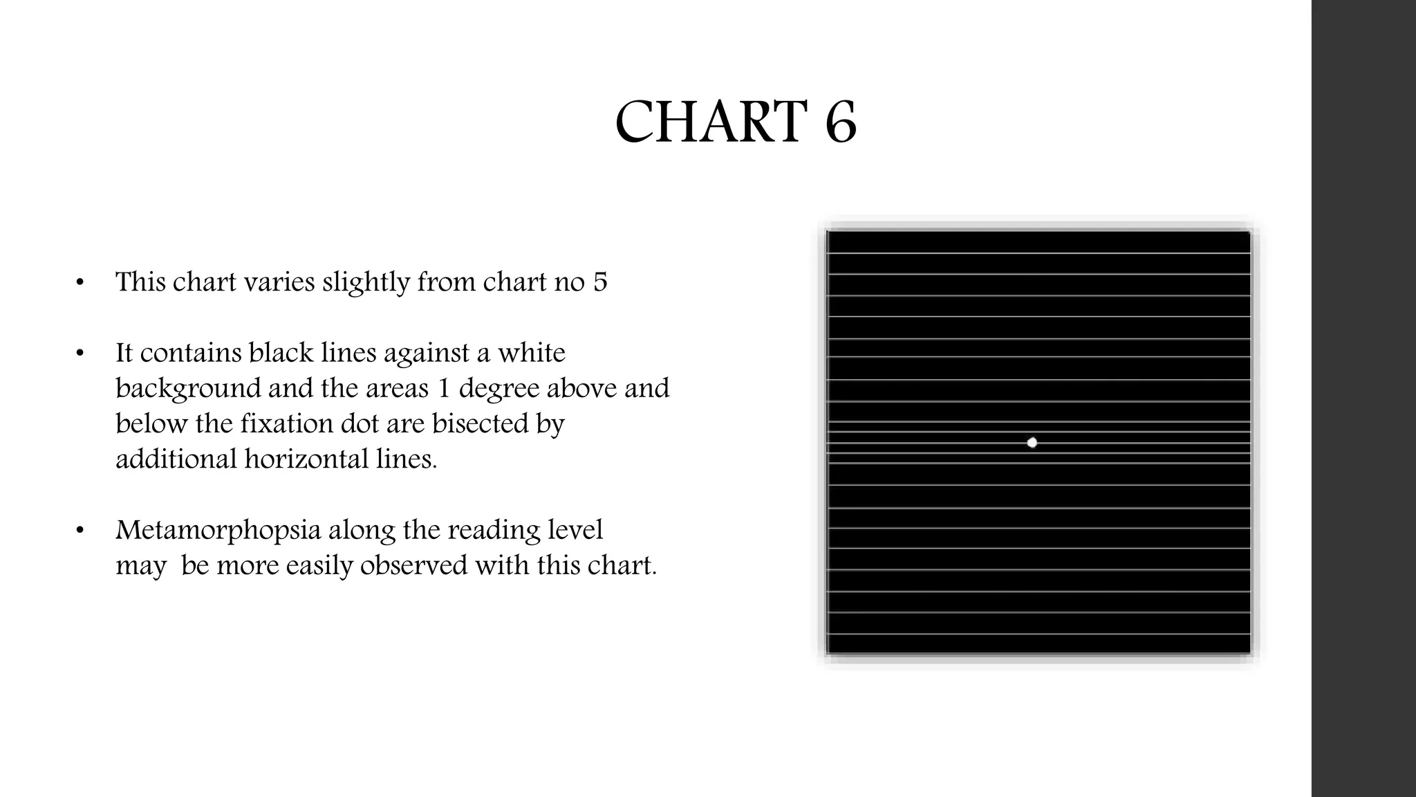 Amsler grid chart | PPTX