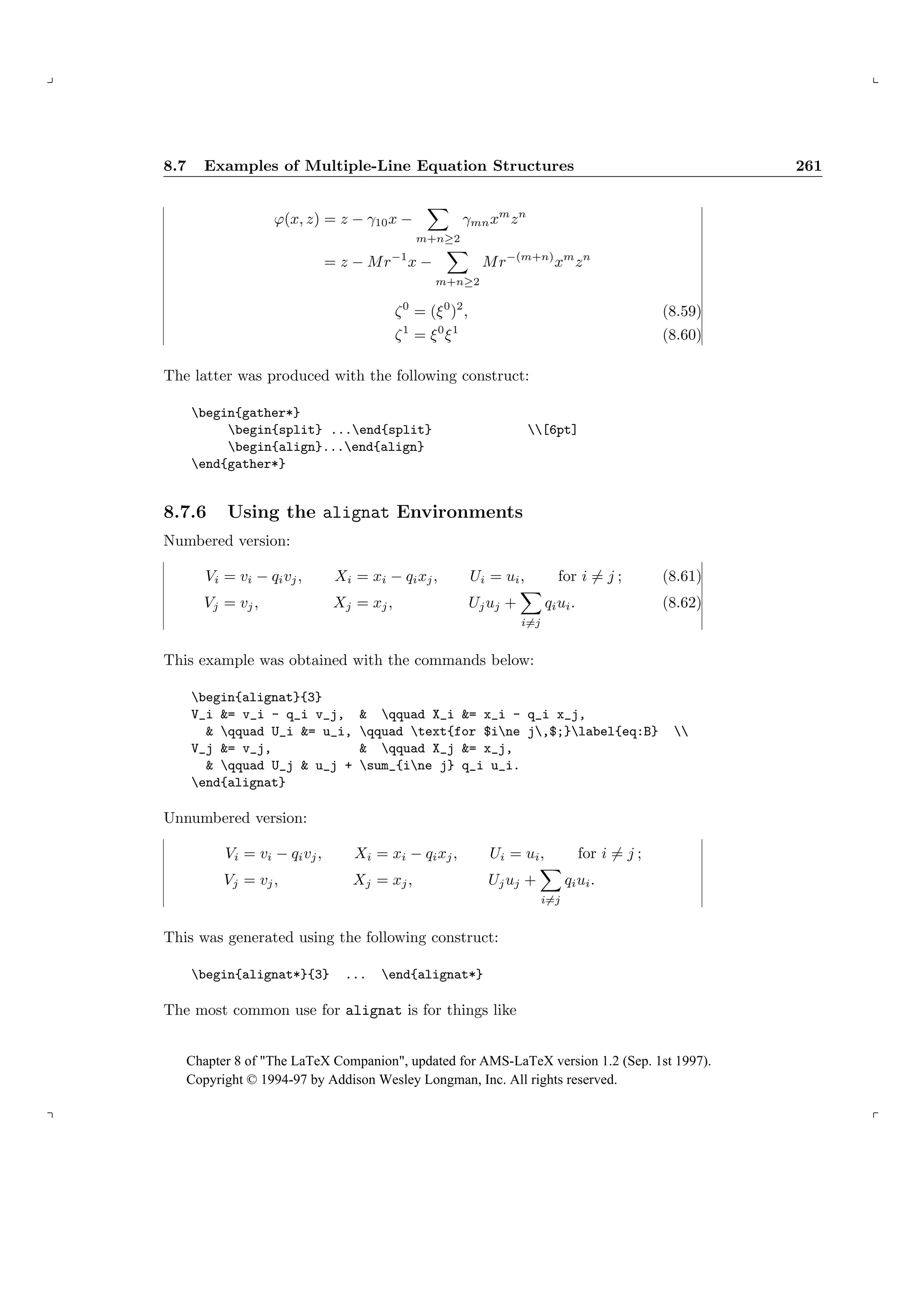 Ams latex higher mathematics | PDF