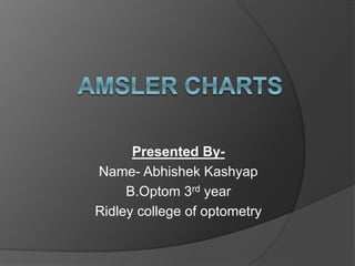 AMSLER CHARTS.pptx