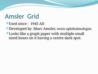 AMSLER GRID amsler Grid amsler grid.pptx