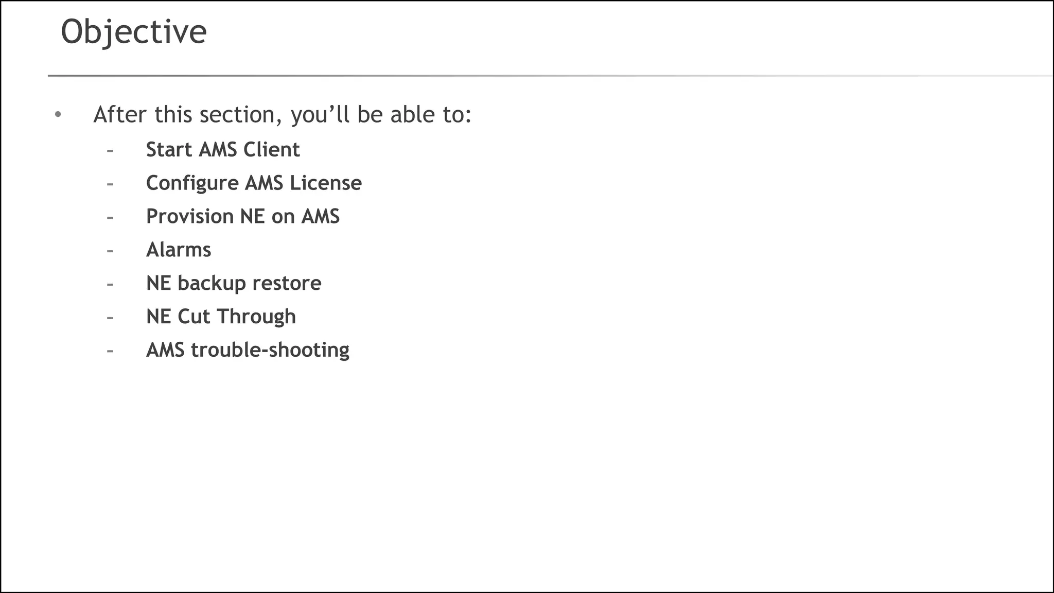 Ams operations | PPTX