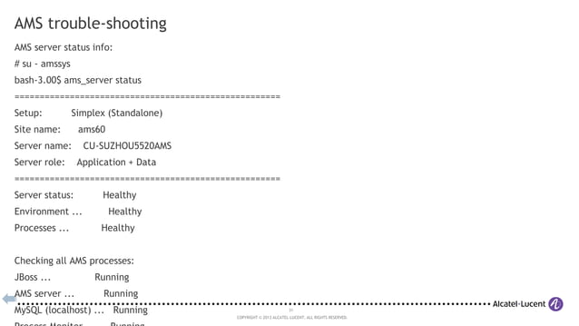 Ams operations | PPTX