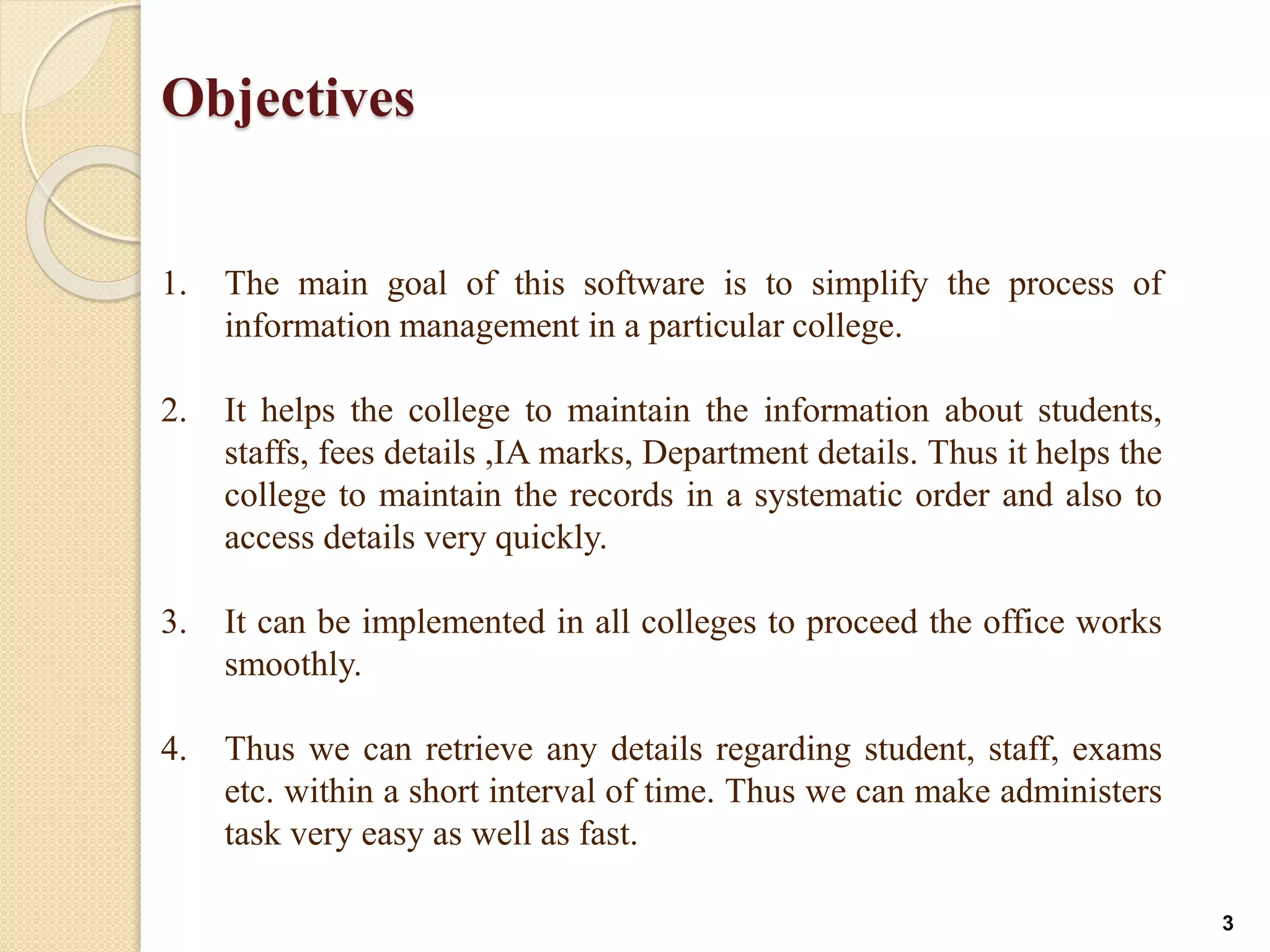 Academic management system PPT | PPTX