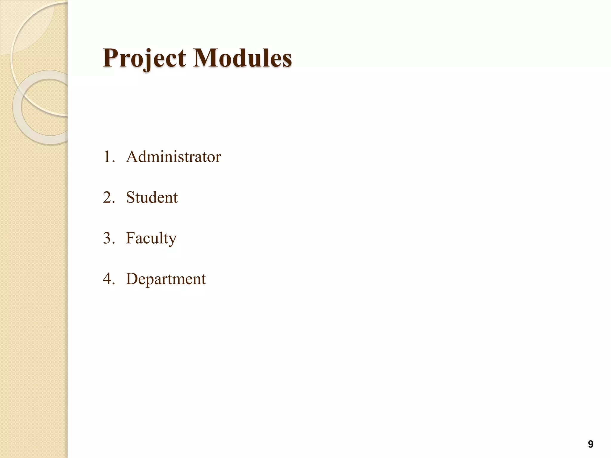 Academic management system PPT | PPTX