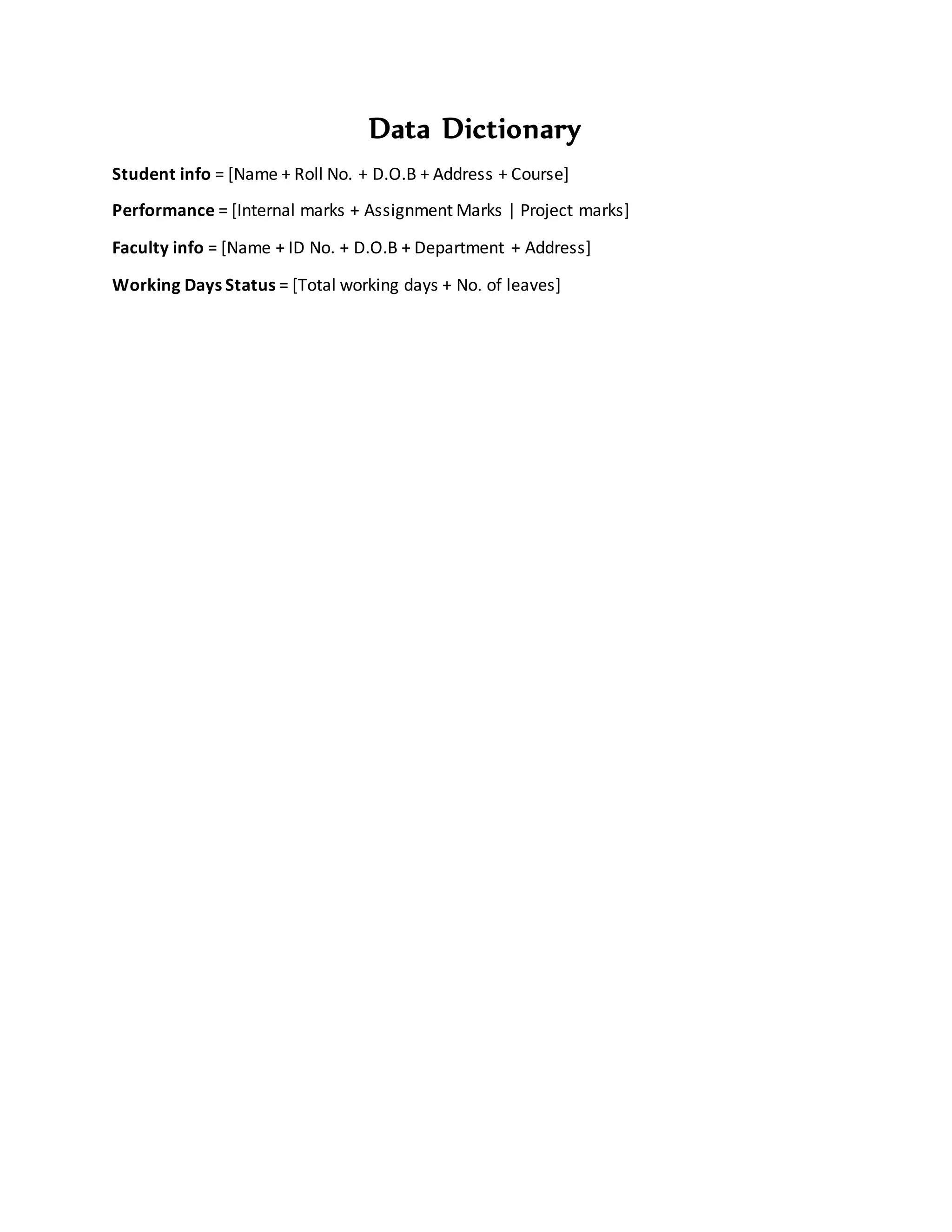 College Management System project | DOCX