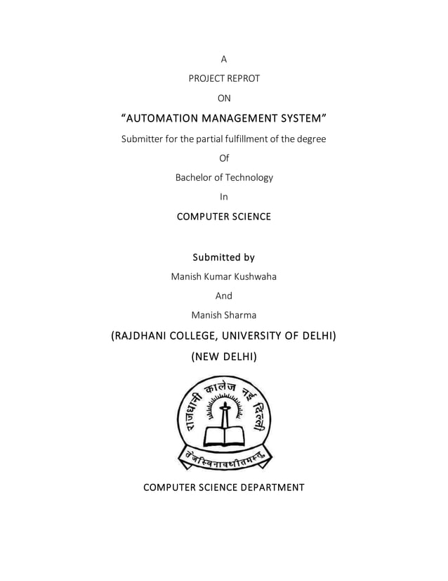 College Management System project | DOCX | Computer Software and ...