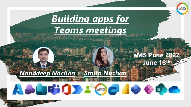 aMS Pune - Building apps for Teams meetings