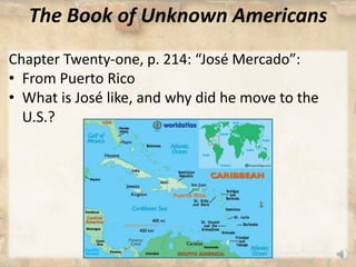 Amst185 wk3 immigration-migrants-unknown_americans-novel | PPTX