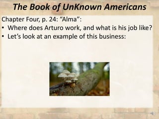 Amst185 wk3 immigration-migrants-unknown_americans-novel | PPTX