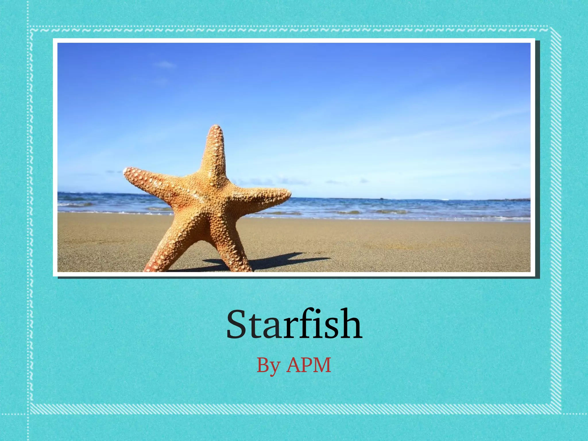 Am starfish project | PPT