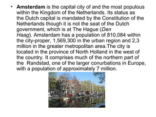 Amsterdam | PPT