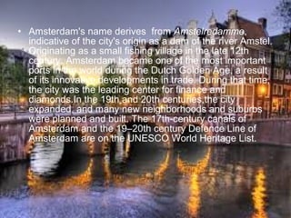 Amsterdam | PPT