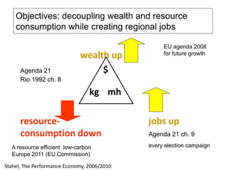 Service, Performance or Goods by Walter Stahel | PPT