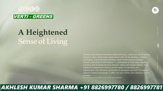 BPTP AMSTORIA VERTI GREENS Sector 102 - Booking Amount - ₹15 Lacs On ...