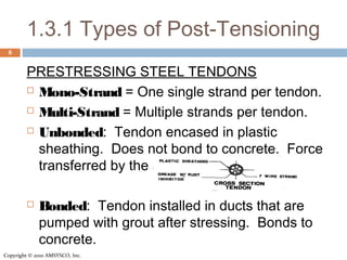 Post-Tension Concrete - Info session for Contractors | PPT