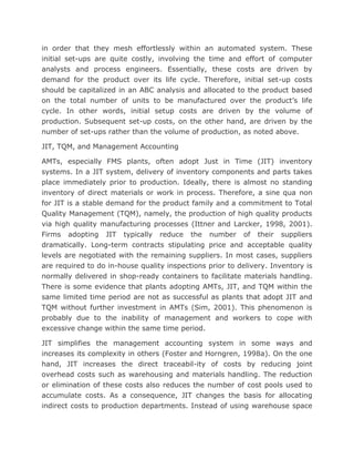 Advanced manufacturing technology | DOCX