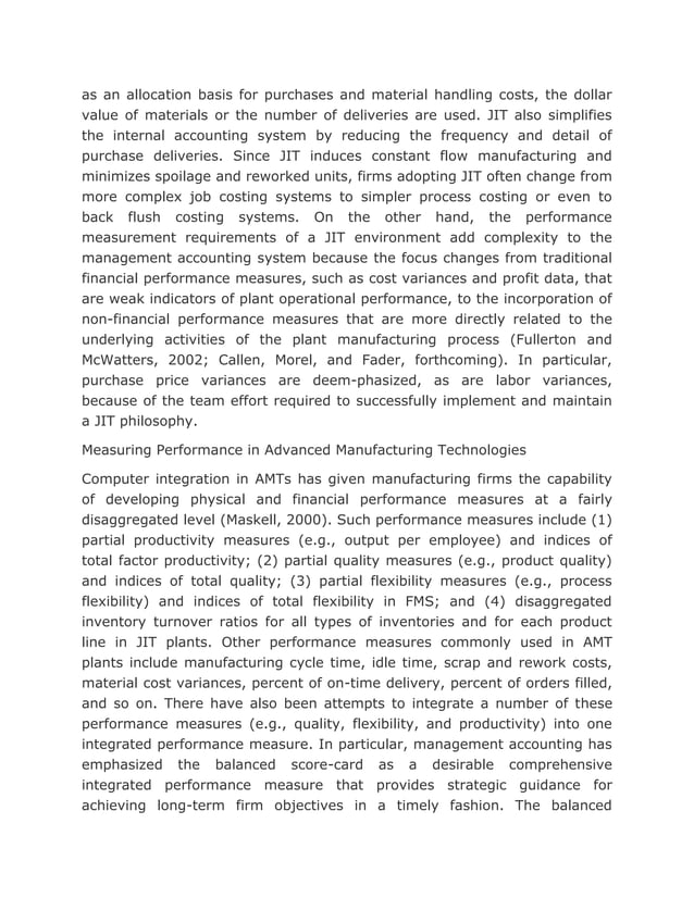 Advanced manufacturing technology | DOCX