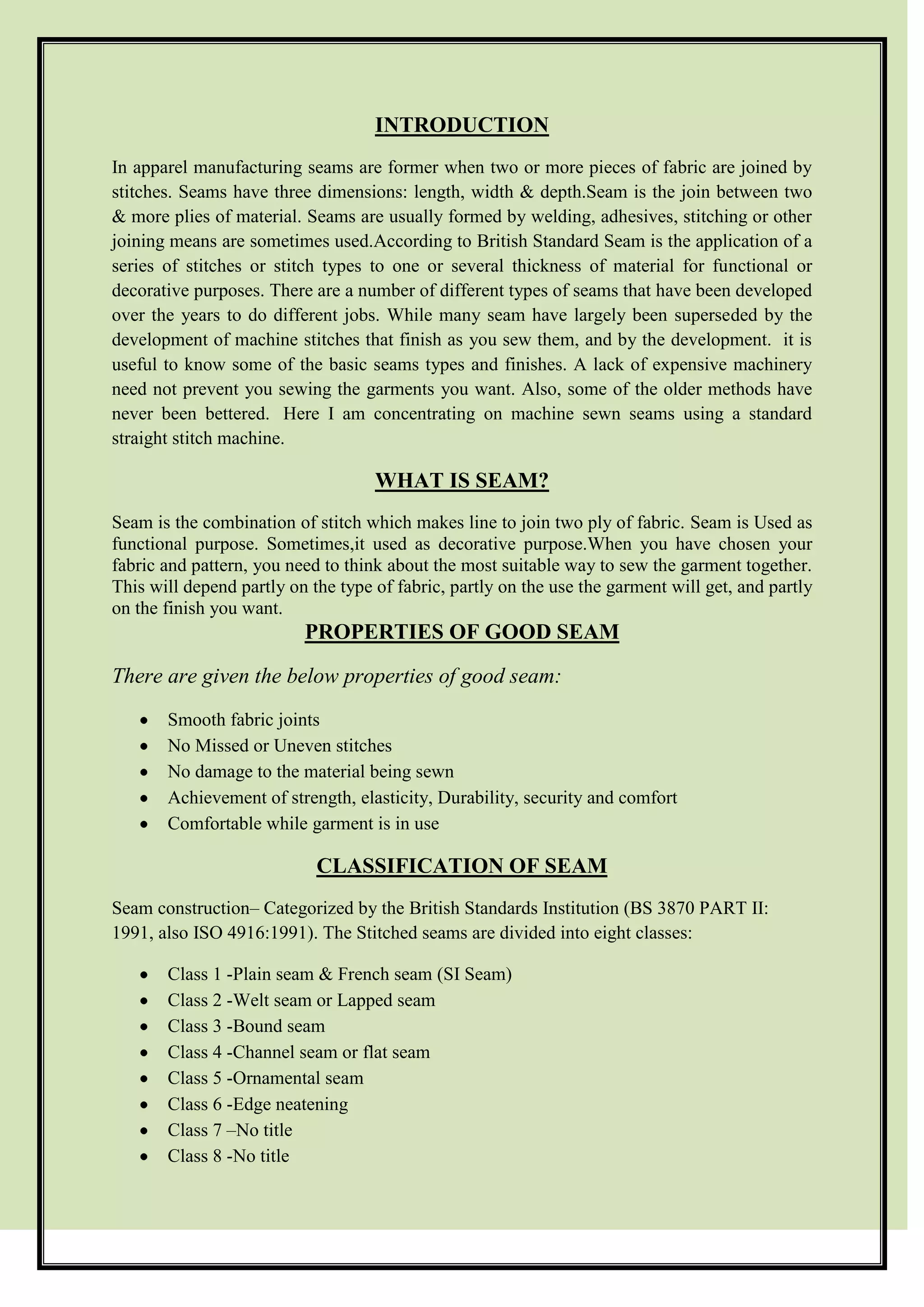 8 CLASSES SEAM | DOCX