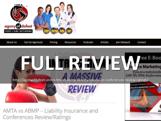 AMTA vs ABMP Insurance, Massage Therapy Insurance