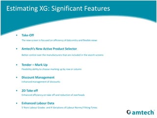 Amtech Estimating User Group | PPTX | Technology & Computing