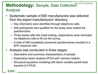 Linkages between Relationship Norms and Export Marketing Performance ...