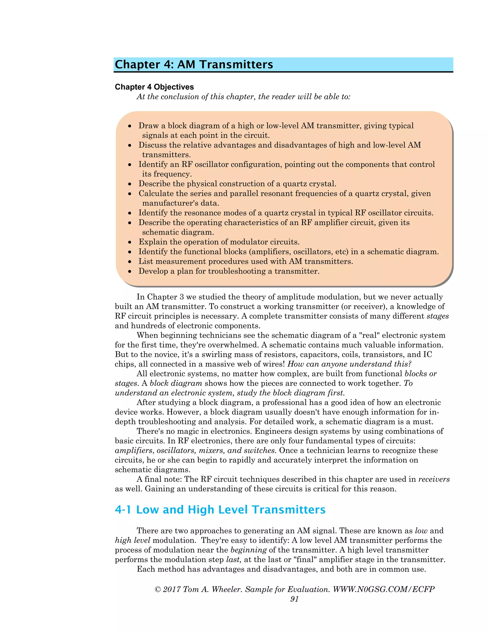 Am transmitter | PDF