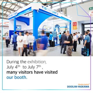 DOOLIM-YASKAWA participated in 2018 AMTS Exhibition | PDF