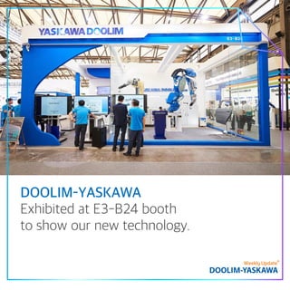 DOOLIM-YASKAWA participated in 2018 AMTS Exhibition | PDF