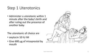 Active Management of Third Stage of Labor | PPTX