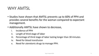 Active Management of Third Stage of Labor | PPTX