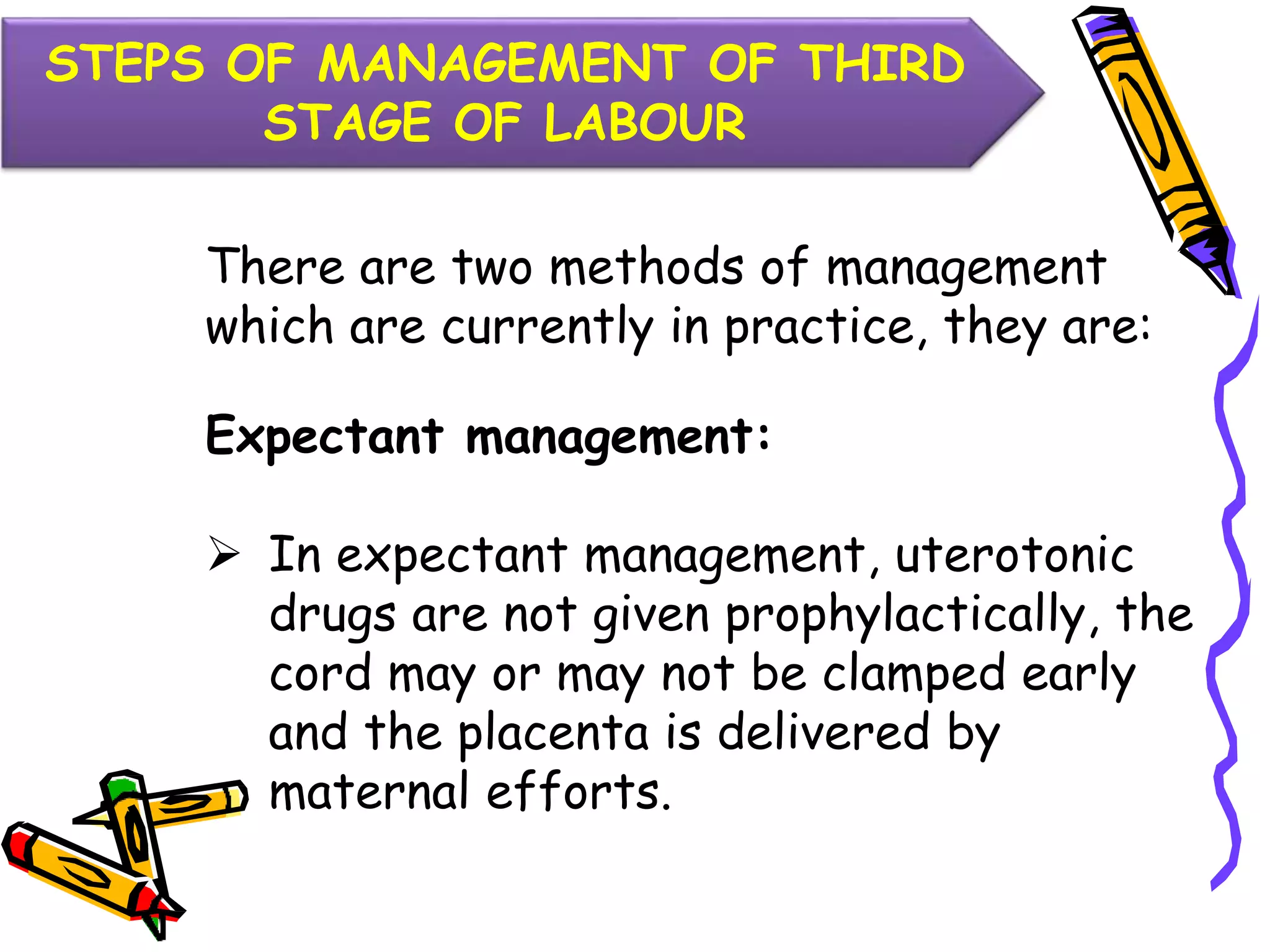 Active Management of Third Stage of Labour | PPTX