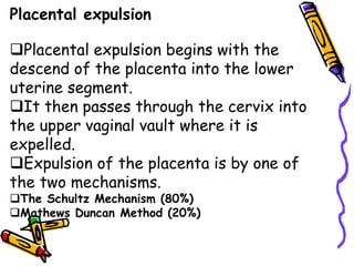 Active Management of Third Stage of Labour | PPTX
