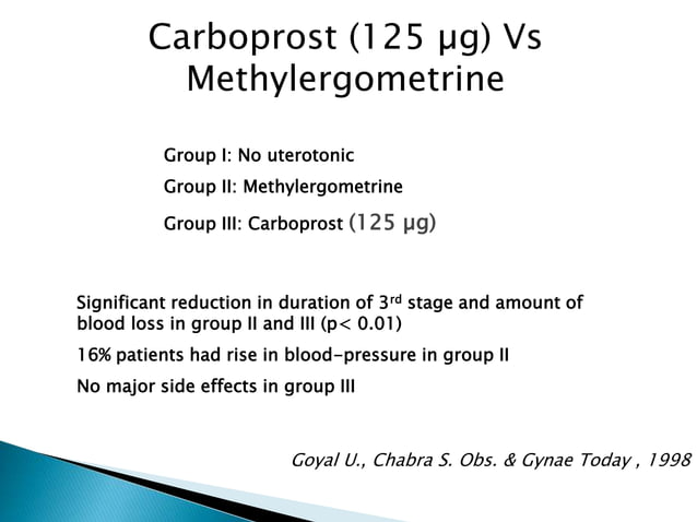 Amtsl – active management of third stage of | PPTX