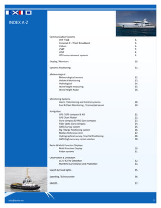 AMTS product catalog Marine | PDF