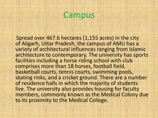 Aligarh Muslim University | PPTX