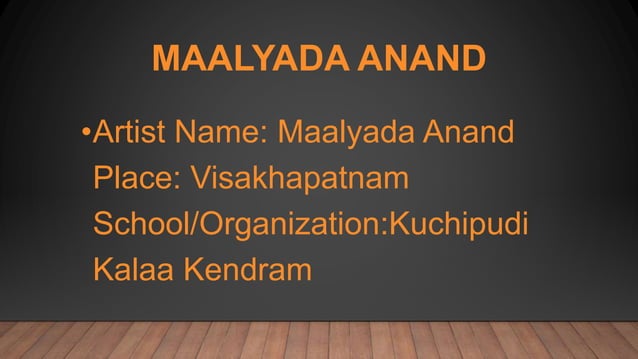 Amukta malyada anand garu | PPTX
